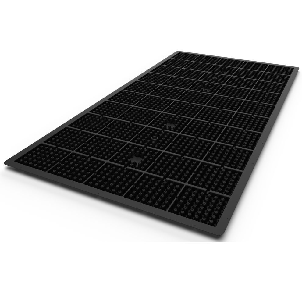 Excrescence drainage board - Q25 - Urbanscape - polystyrene / shear ...