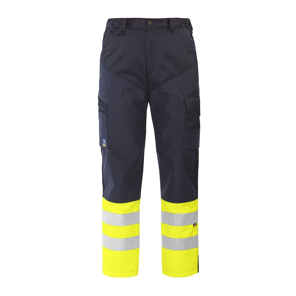 Work pants - 6507 - Projob Swedish Workwear - high-visibility / cotton ...