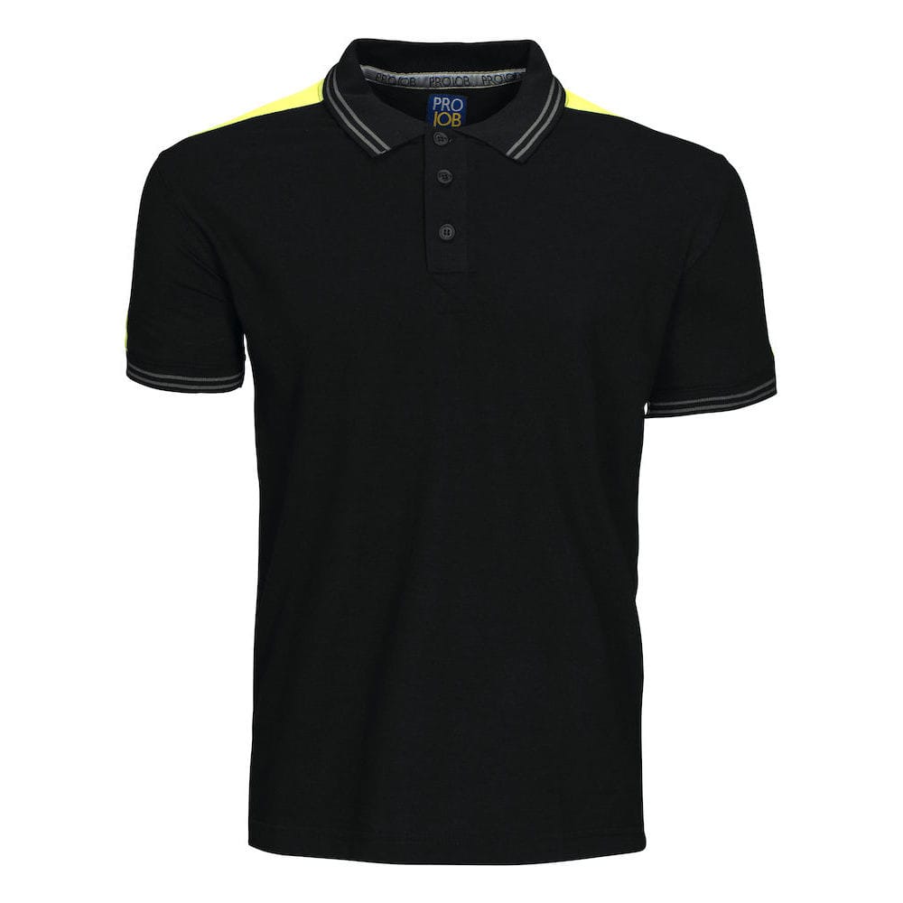 Work polo - 2018 - Projob Swedish Workwear - cotton / polyester / blue