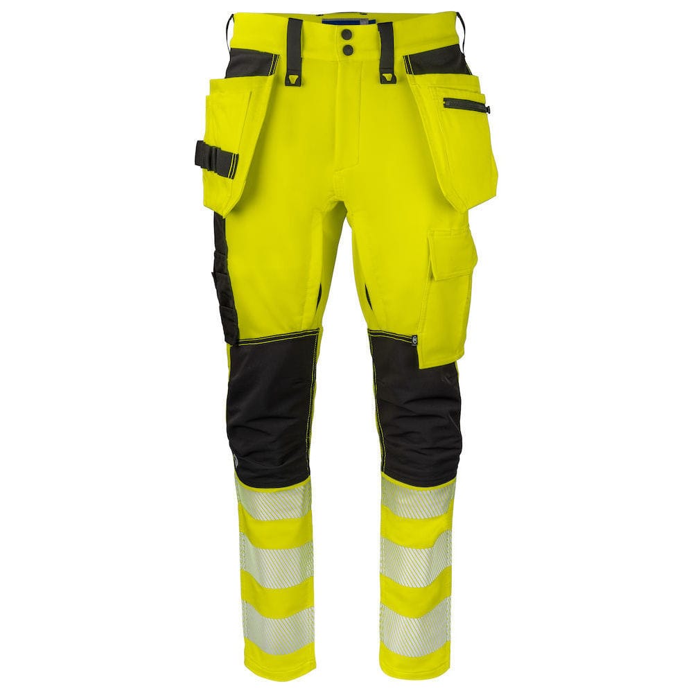 Fabric pants - 6527 - Projob Swedish Workwear - cotton / mesh / polyester