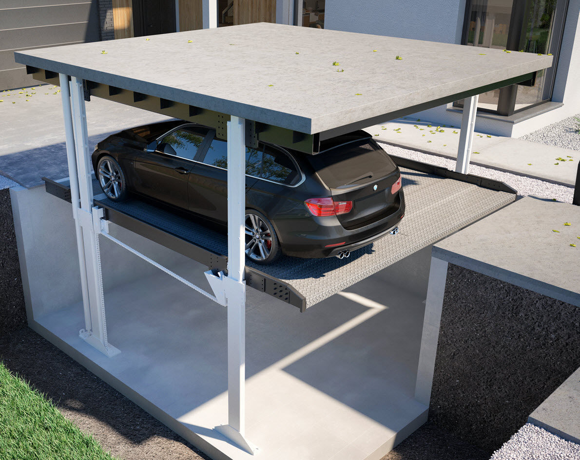 Platform parking system - TWIN - Modulo parking - Videos