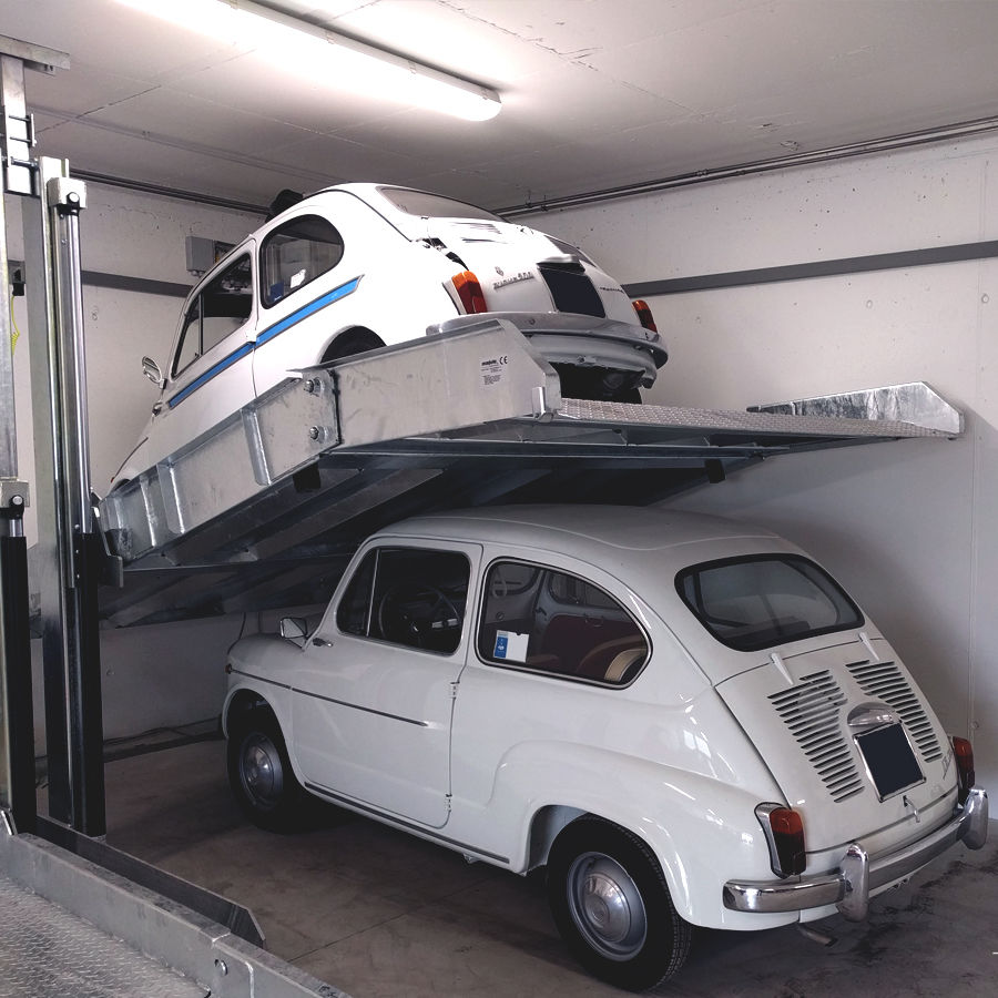 Inclined parking platform - SLANT - Modulo parking - hydraulic