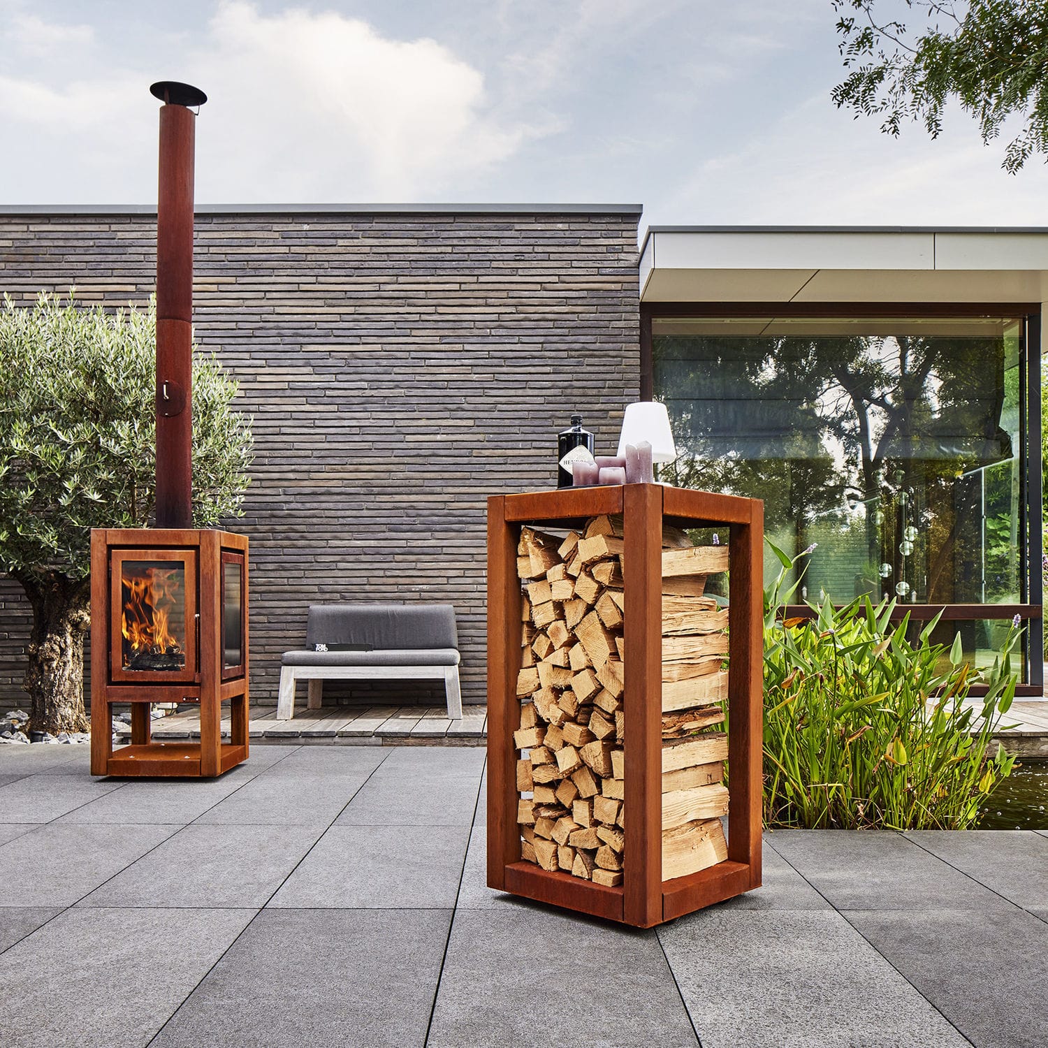 Log storage - Quarubox - RB73