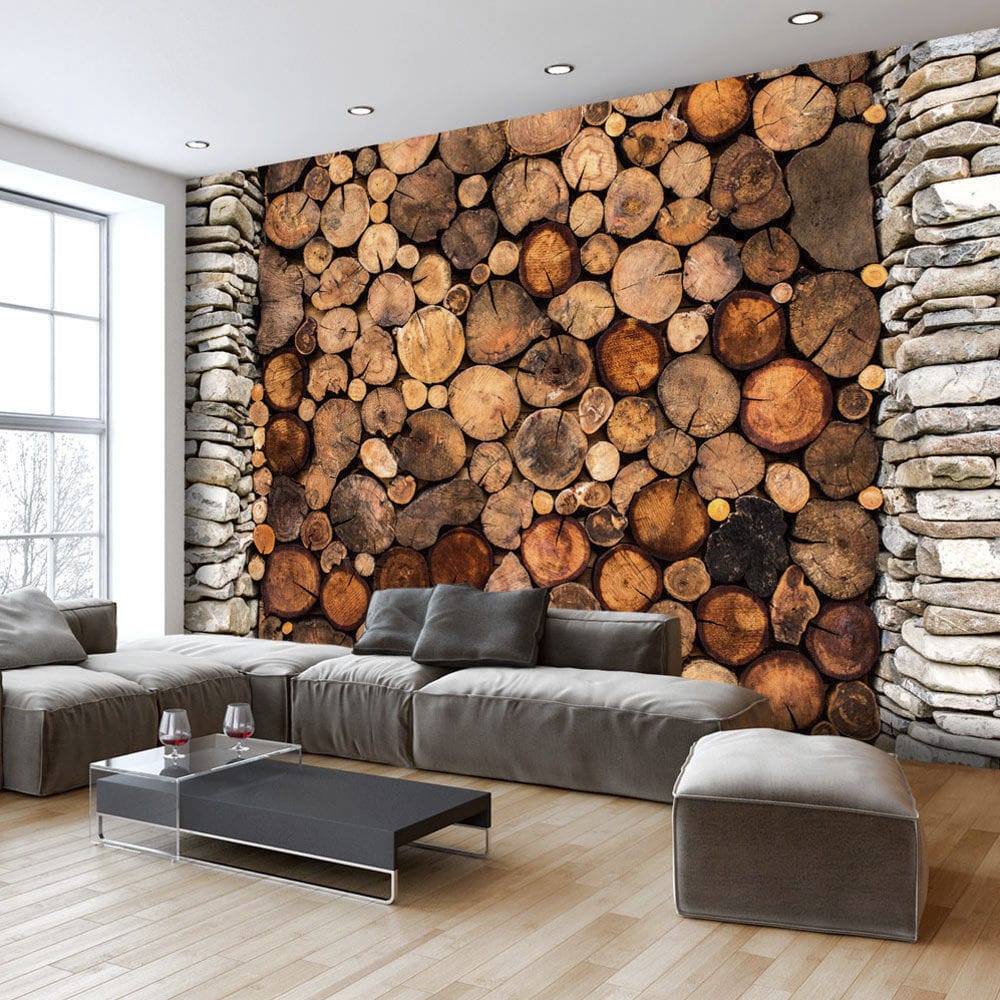 Contemporary wallpaper - GATE - WALL DESIGNERS - patterned / wood look ...