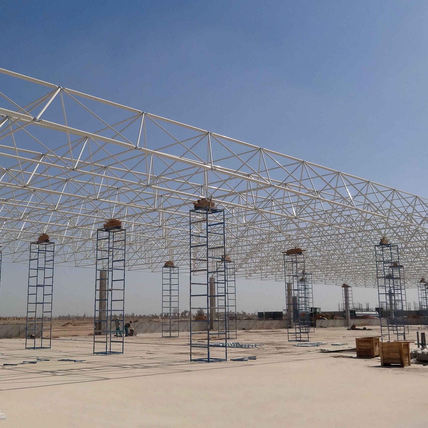 Precast warehouse - Altinyaldiz - galvanised steel / industrial / spatial