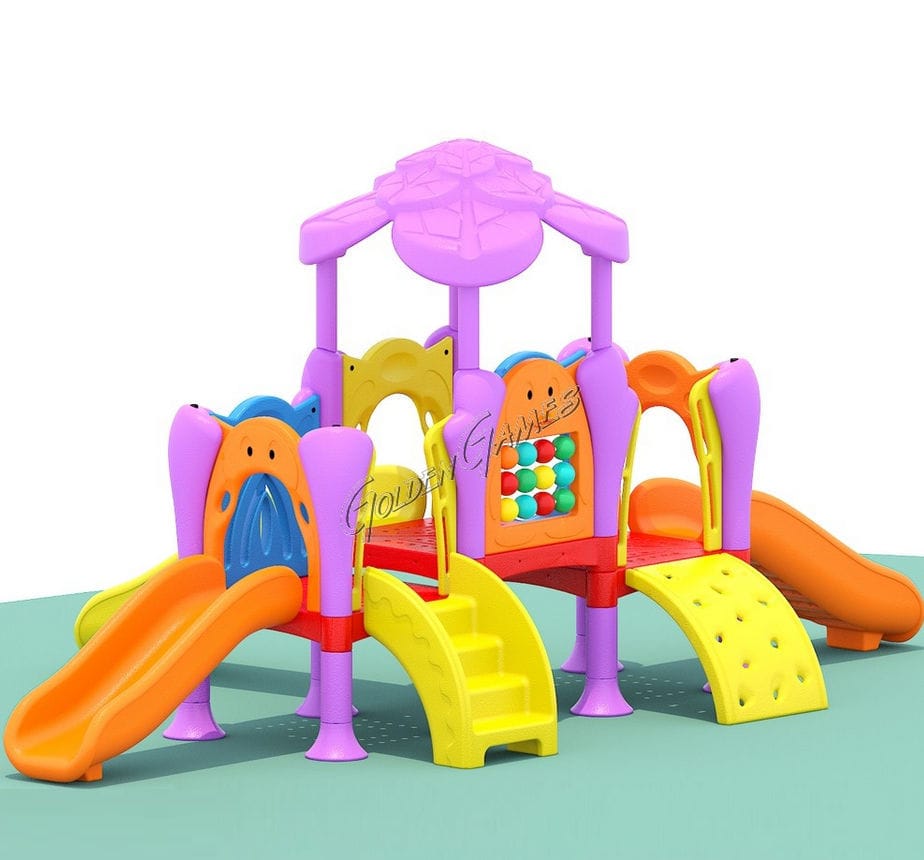 Playground structure - KID JUNIOR 17 - GOLDEN GAMES SRL - plastic / modular