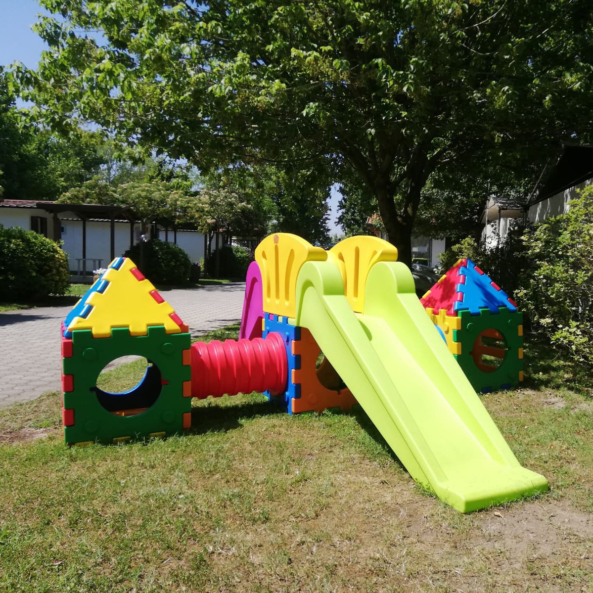 Upright slide - CUBIC TOY I 2000 - GOLDEN GAMES SRL - for playground