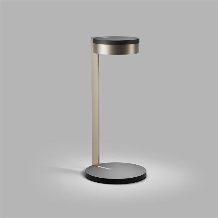 Table lamp - BLADE T2 SLIM - LIGHT POINT - aluminum / optical glass ...