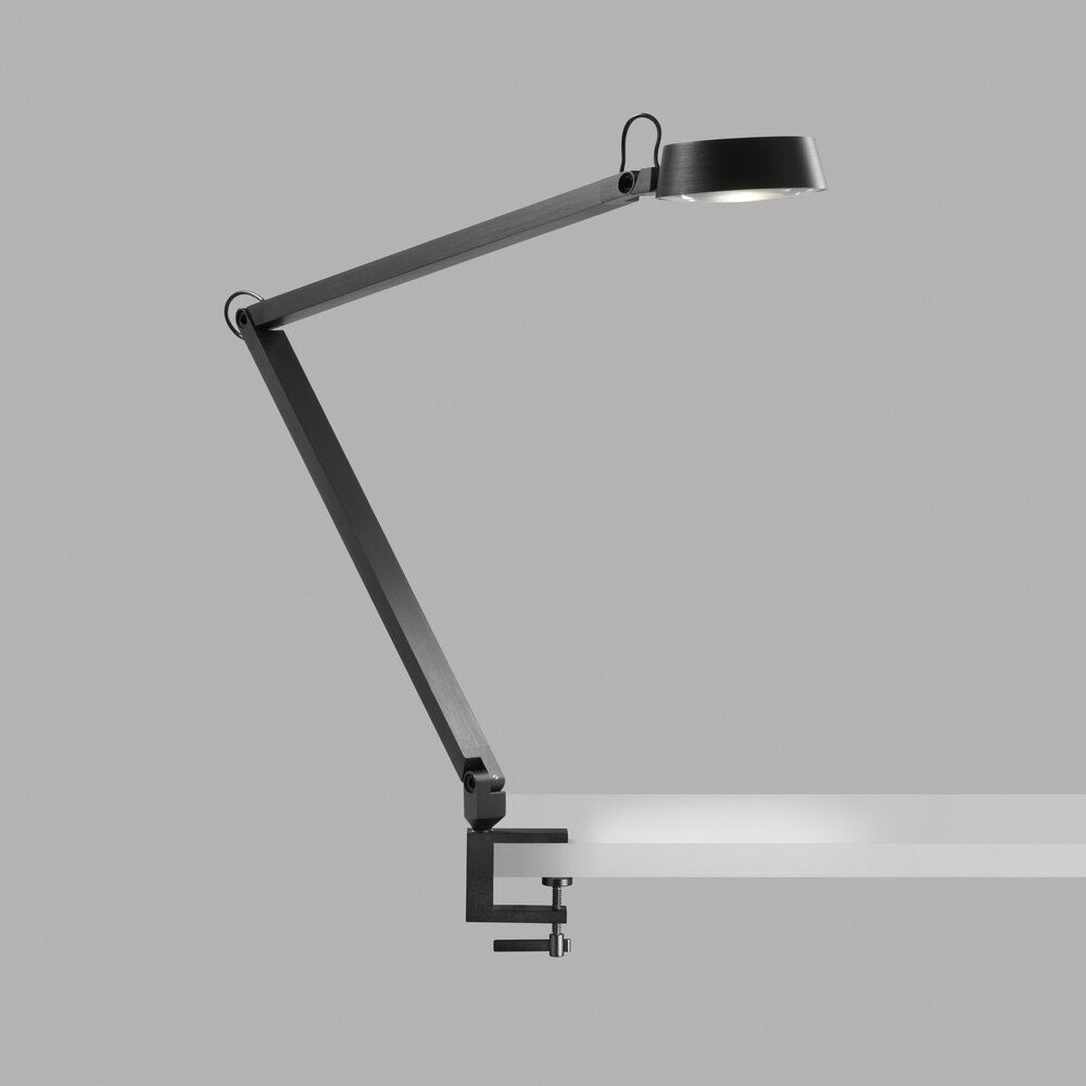 Table lamp - DARK T2 - LIGHT POINT - aluminum / contemporary / corded