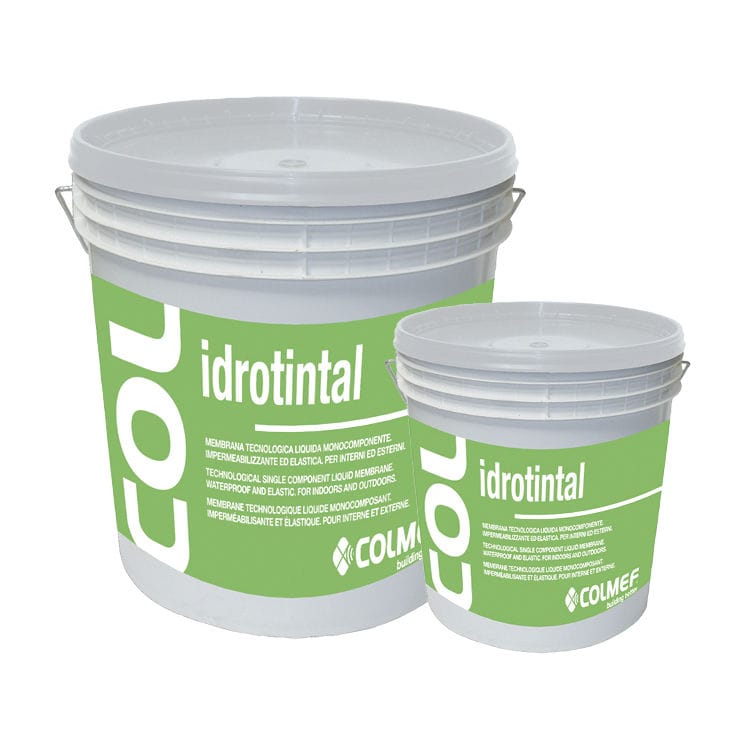 Decorative paint - IDROTINTAL - COLMEF - protective / interior / for wall