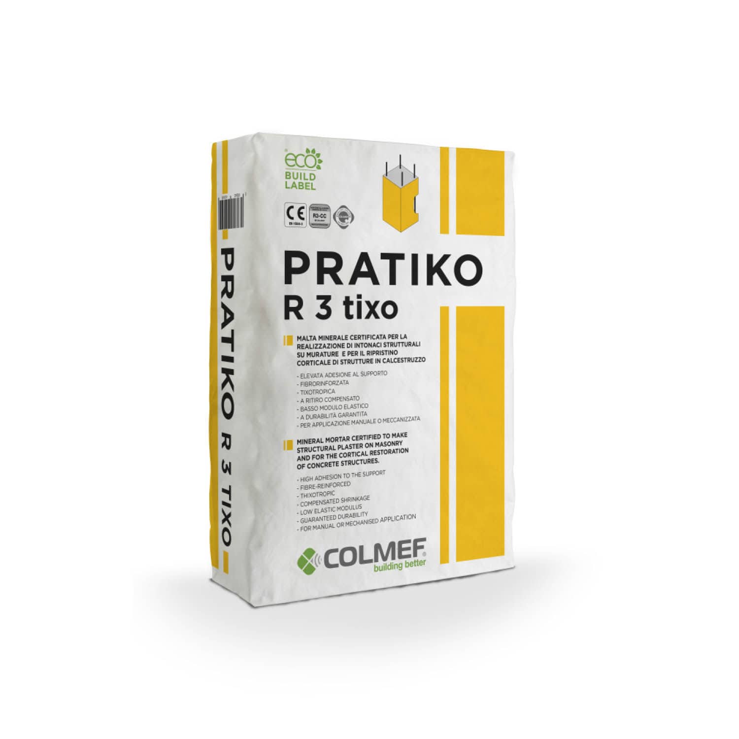 Masonry mortar - PRATIKO R 3 TIXO - COLMEF - restoration / for flooring ...