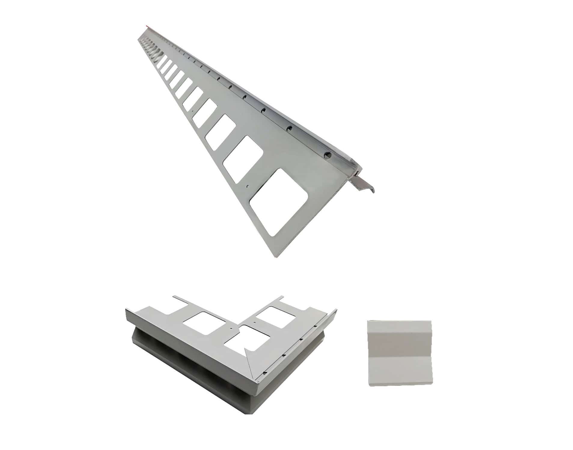 Aluminum edge trim - G-BOARD L - 50 - GEODRY - outside corner