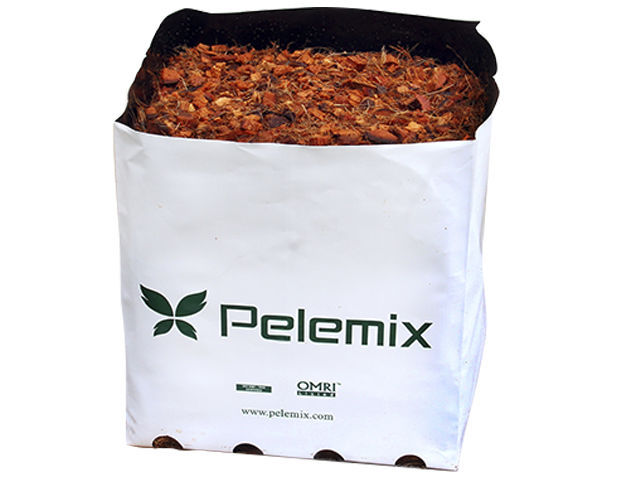 Coco peat growing medium - OPEN TOP - Pelemix Ltd - coconut fiber / bagged