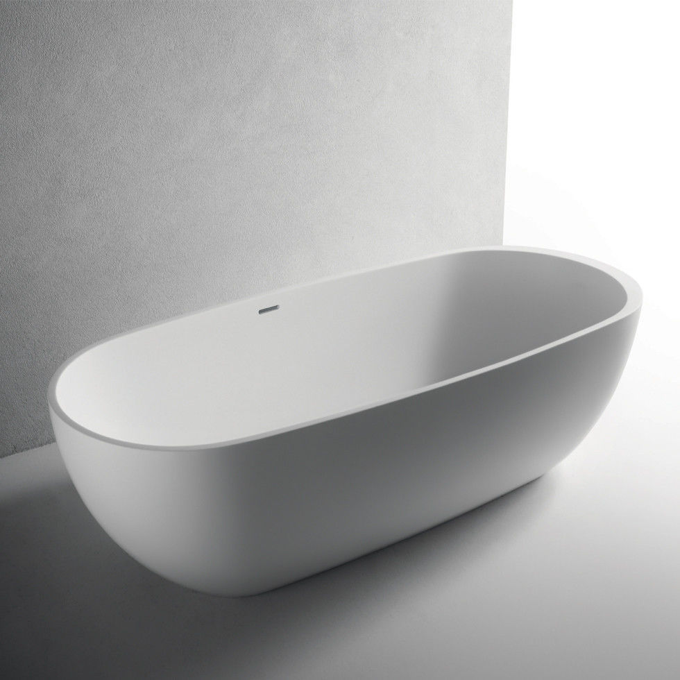 Oval bathtub - SFERA V - BRERA - freestanding / for homes / composite