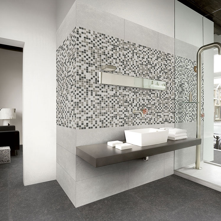 Porcelain stoneware tile - H.C. RETTIFICATO - home.10 - indoor / wall ...