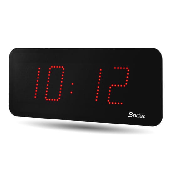 Contemporary clock - STYLE : 10 - Bodet Time - wall-mounted / digital ...