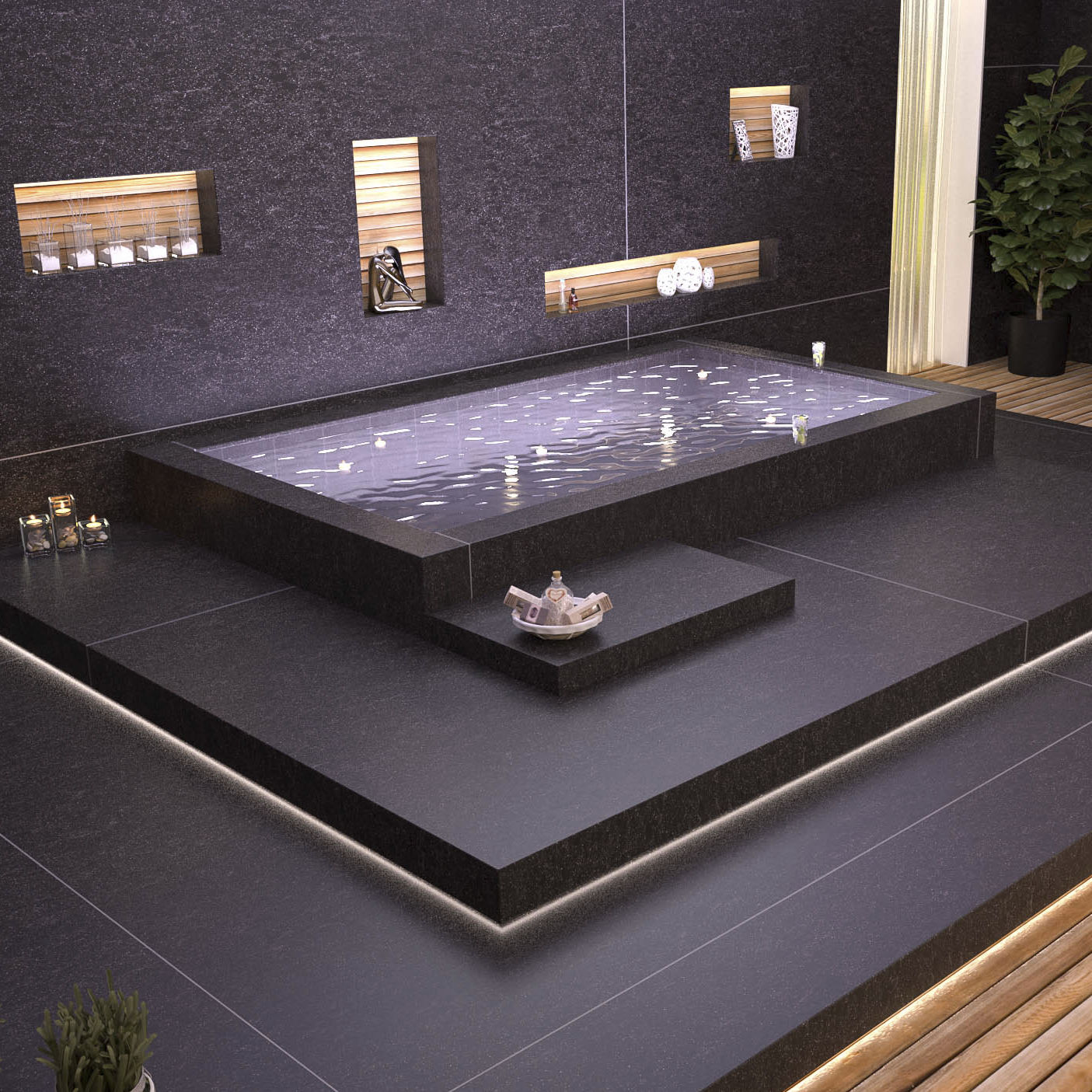 Engineered stone tile - ESSENTIAL CRYSTAL BELGIUM - Technistone a.s ...
