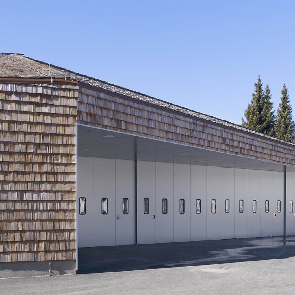 Composite soffit - FORESTRY EIBENSTOCK - ALUCOBOND - aluminum