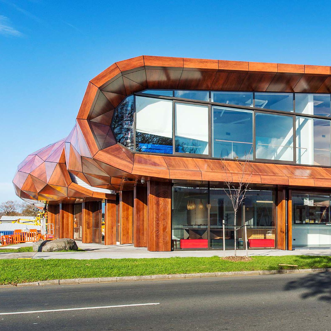 Panel cladding - TE ORO COMMUNITY AND ARTS CENTRE - ALUCOBOND ...