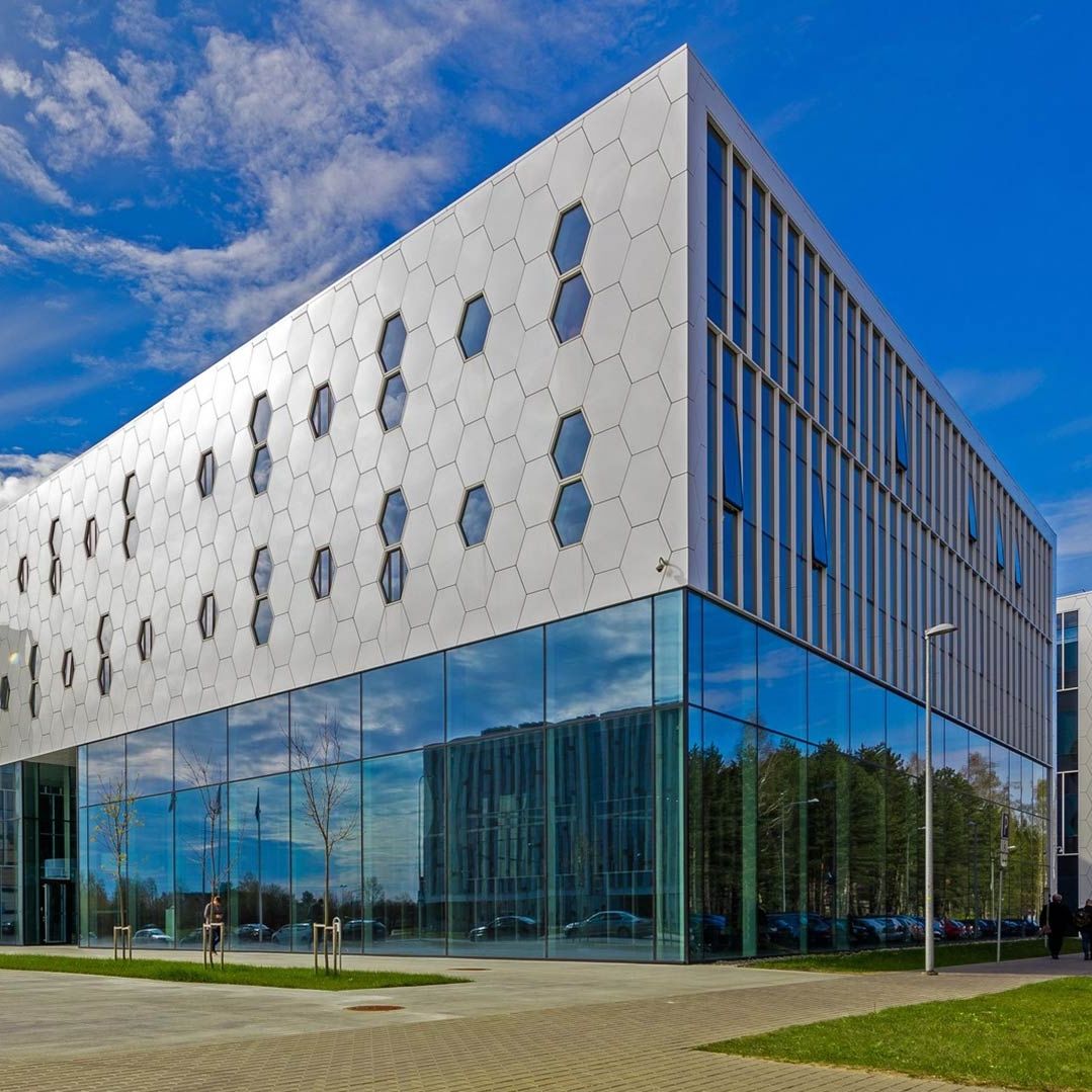 Panel cladding - ALUCOBOND® SPARKLING - ALUCOBOND - aluminum ...