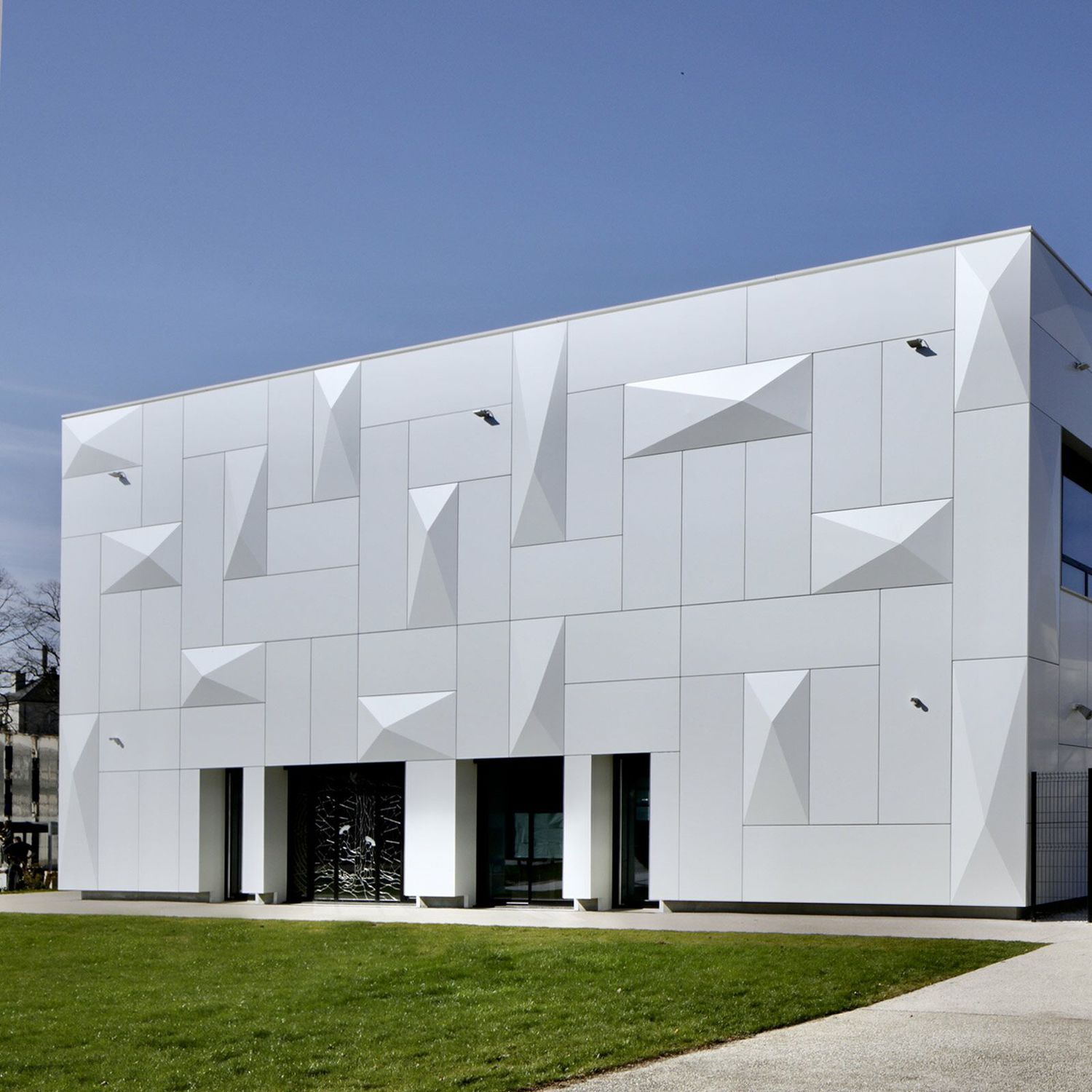 Panel cladding - ALUCOBOND® SPARKLING - ALUCOBOND - aluminum ...
