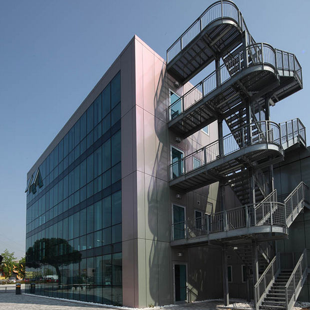 Panel cladding - EUROARREDI - ALUCOBOND - aluminum / composite ...