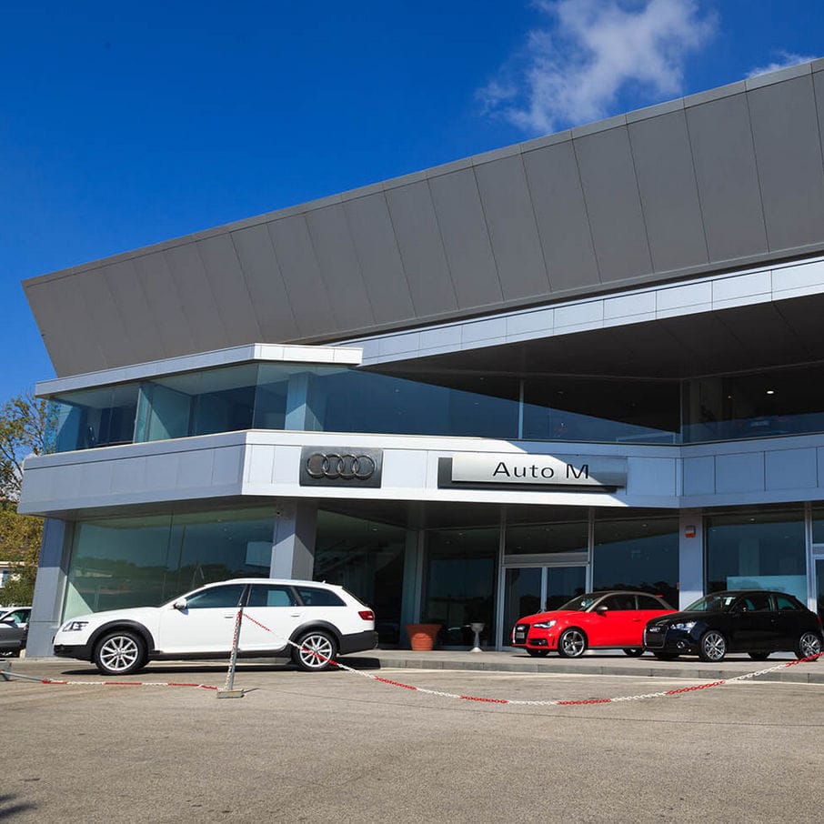 Panel cladding - AUDI AUTO M - ALUCOBOND - aluminum / composite ...