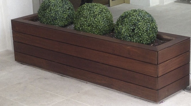 WPC planter - plasticos escanero s.l - rectangular / contemporary ...