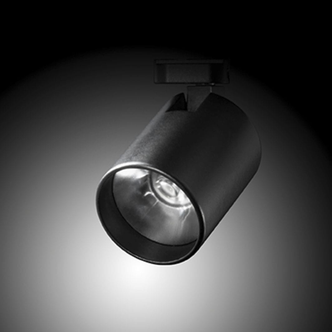 Ceiling-mounted spotlight - MINI D - LOUPI - LED / round / for shop