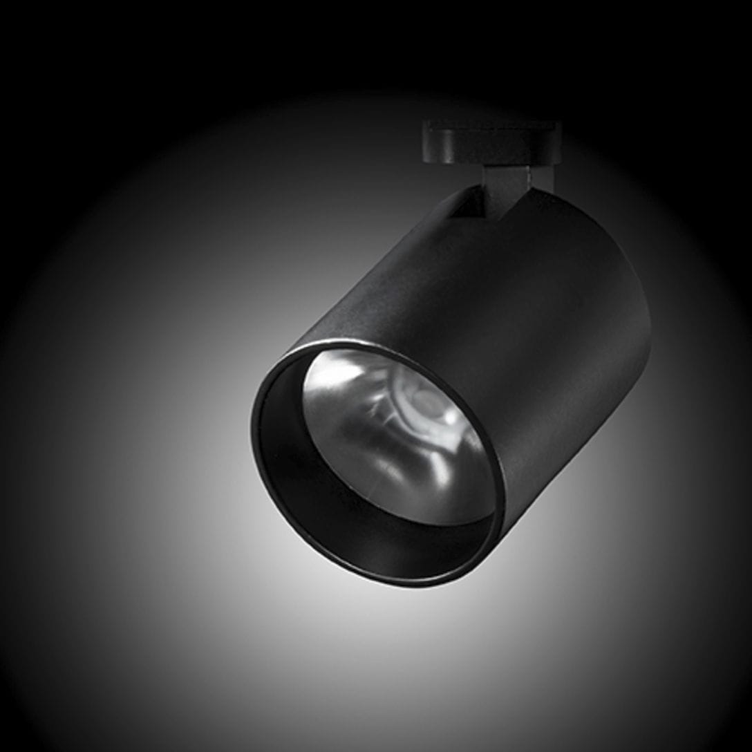 Ceiling-mounted spotlight - D - LOUPI - LED / round / for shop