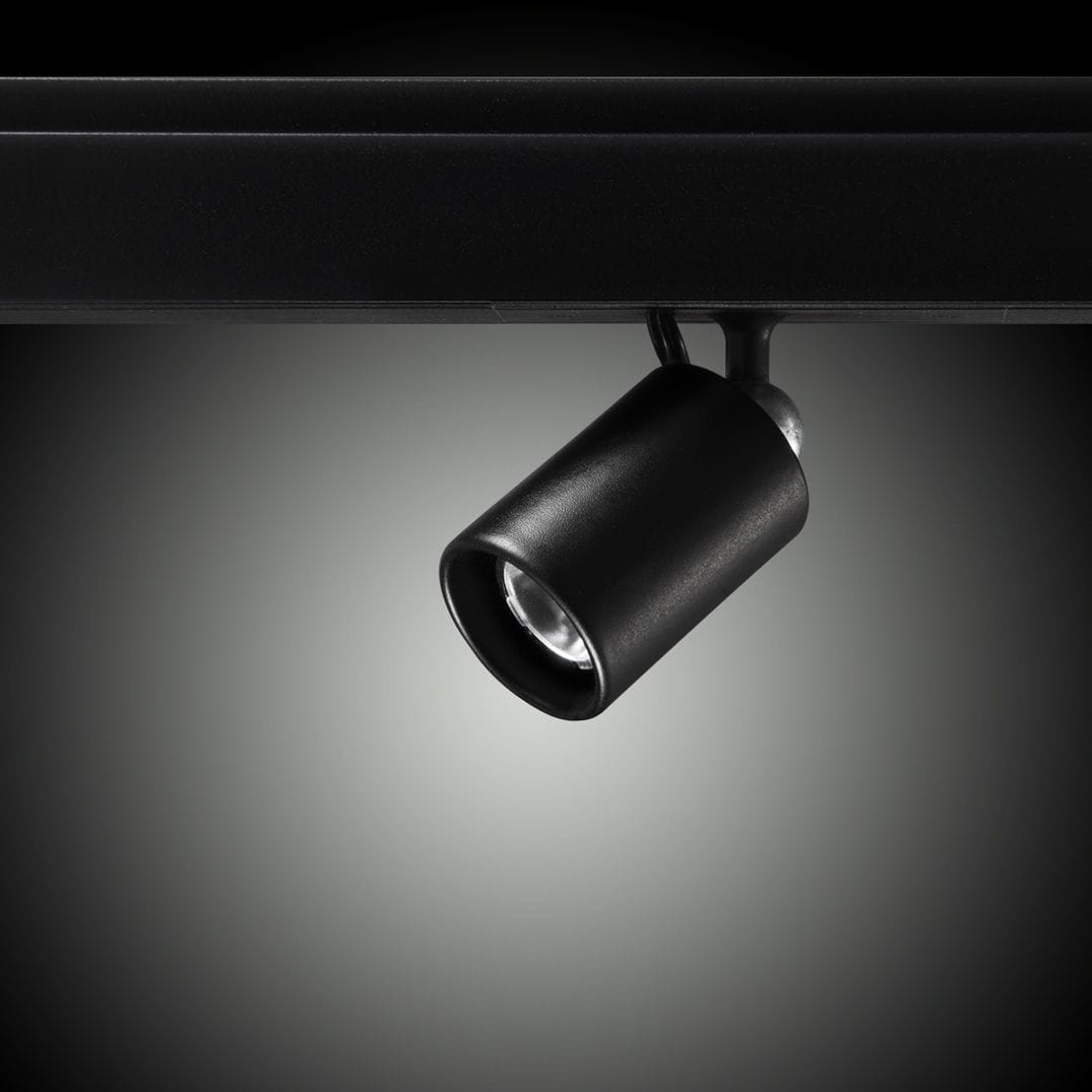 LED track light - MICRO C PICCOLO - LOUPI - round / polycarbonate / PMMA