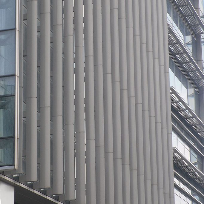 Aluminum solar shading - M-City Aluminum Co., Ltd. - for facade ...