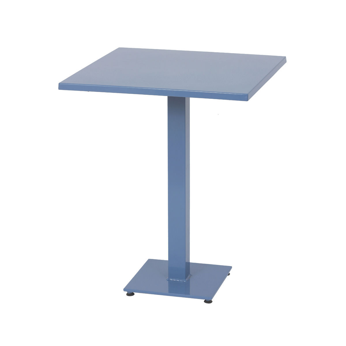 Contemporary bistro table - 94 - ARCALO - steel / metal base / square