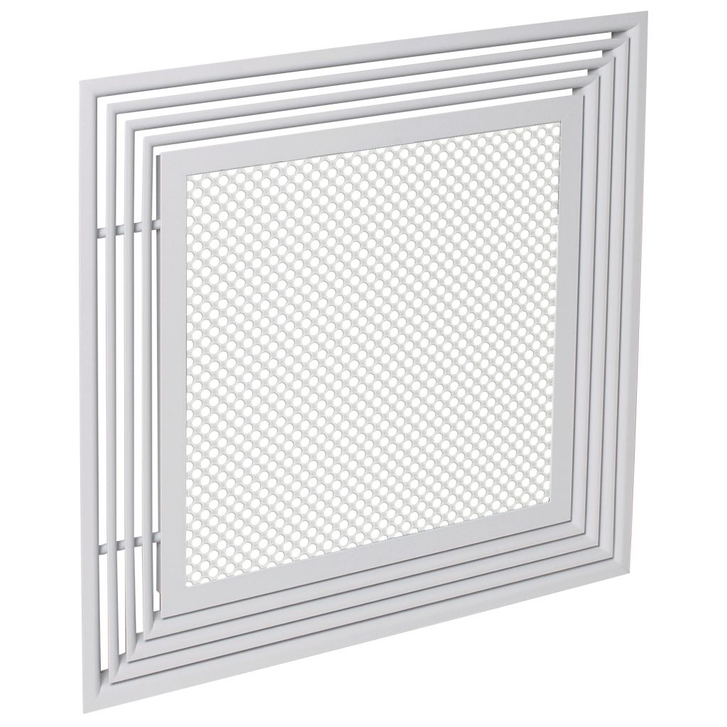 Ceiling air diffuser - ALD 610K - ALDES - square / slot