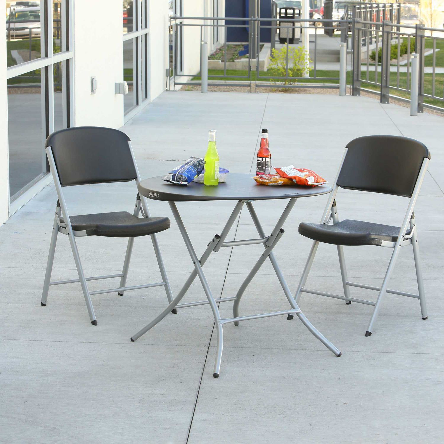 Contemporary table - 80351 - Lifetime - high-density polyethylene (HDPE ...