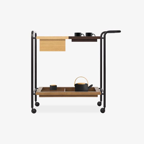 Tea service trolley - RICHARD - Marqqa - commercial / home / custom