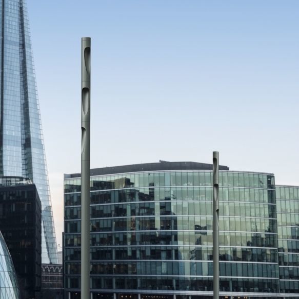 Contemporary light column - IODIN RANGE - BSI LIGHTING TECHNOLOGIES INC ...