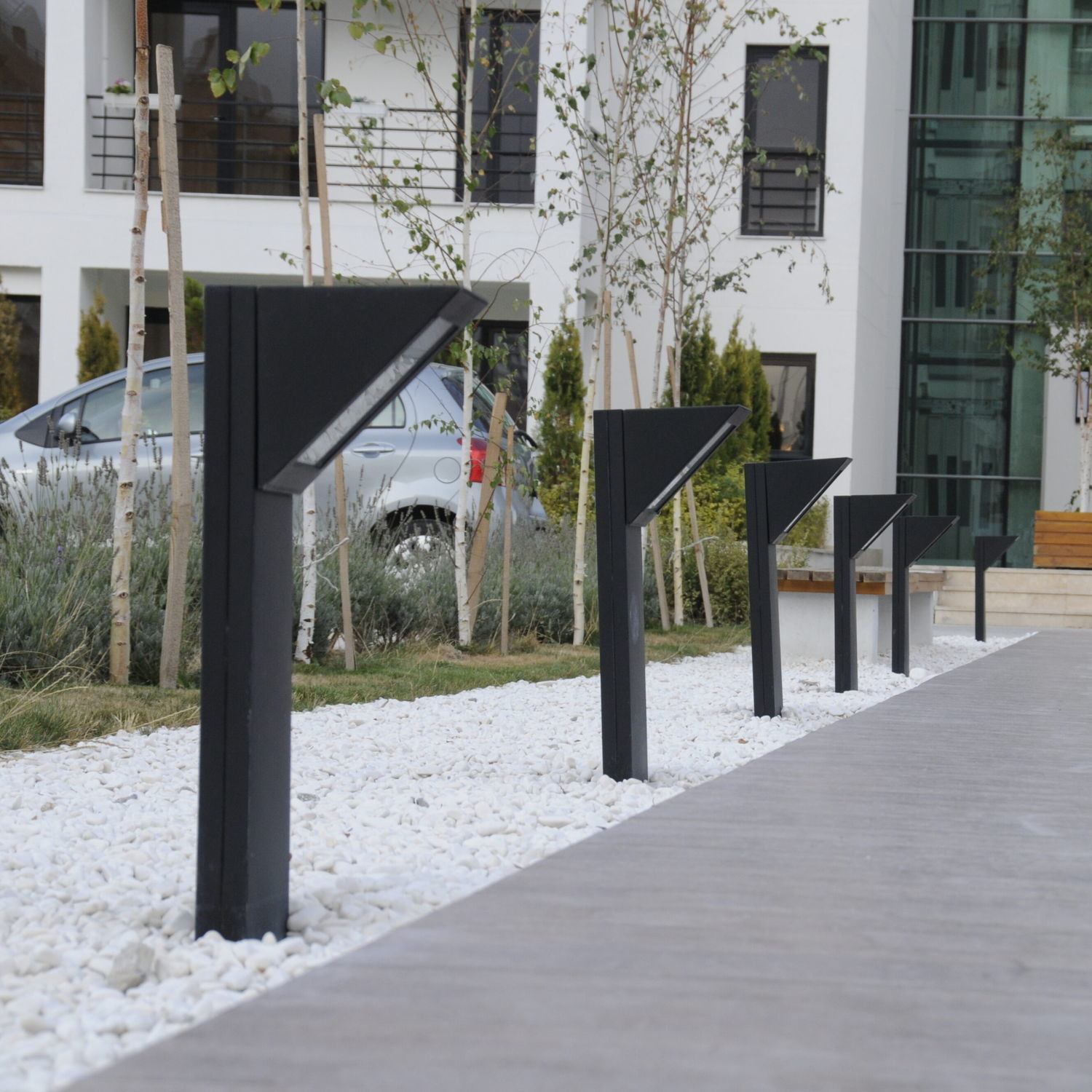Garden bollard light - IPARK - BSI LIGHTING TECHNOLOGIES INC. - contemporary / stainless steel ...