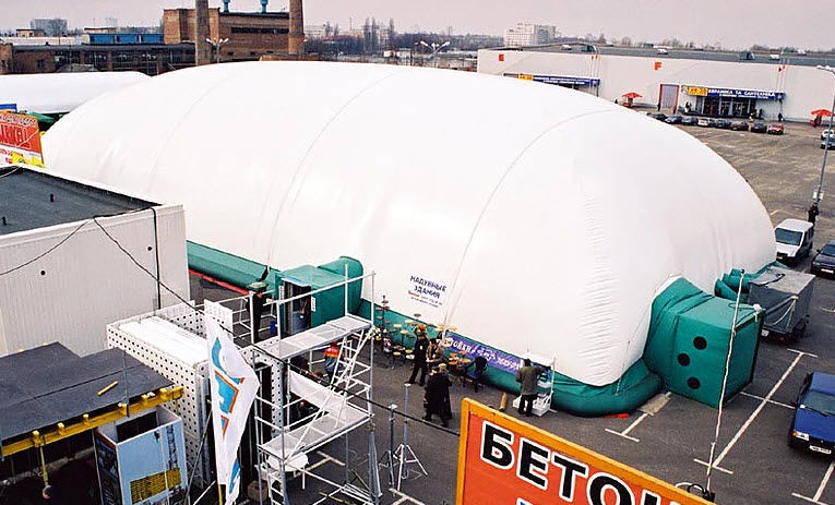 Inflatable structure with PVC membrane - Vector Trade UK - for special ...