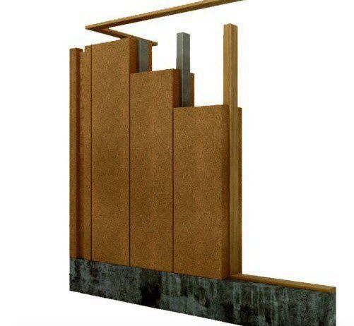 Hemp construction panel - HEMPCRETE - Vector Trade UK - wall-mounted ...