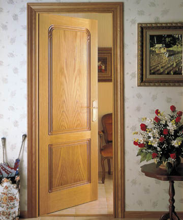 Interior door - INT-3 - Granddoors - mahogany / swing / without glazing