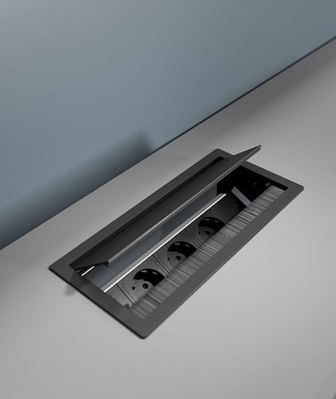 Power socket - VERSAFLAP MONO 3.0 - ASA International Group - USB ...