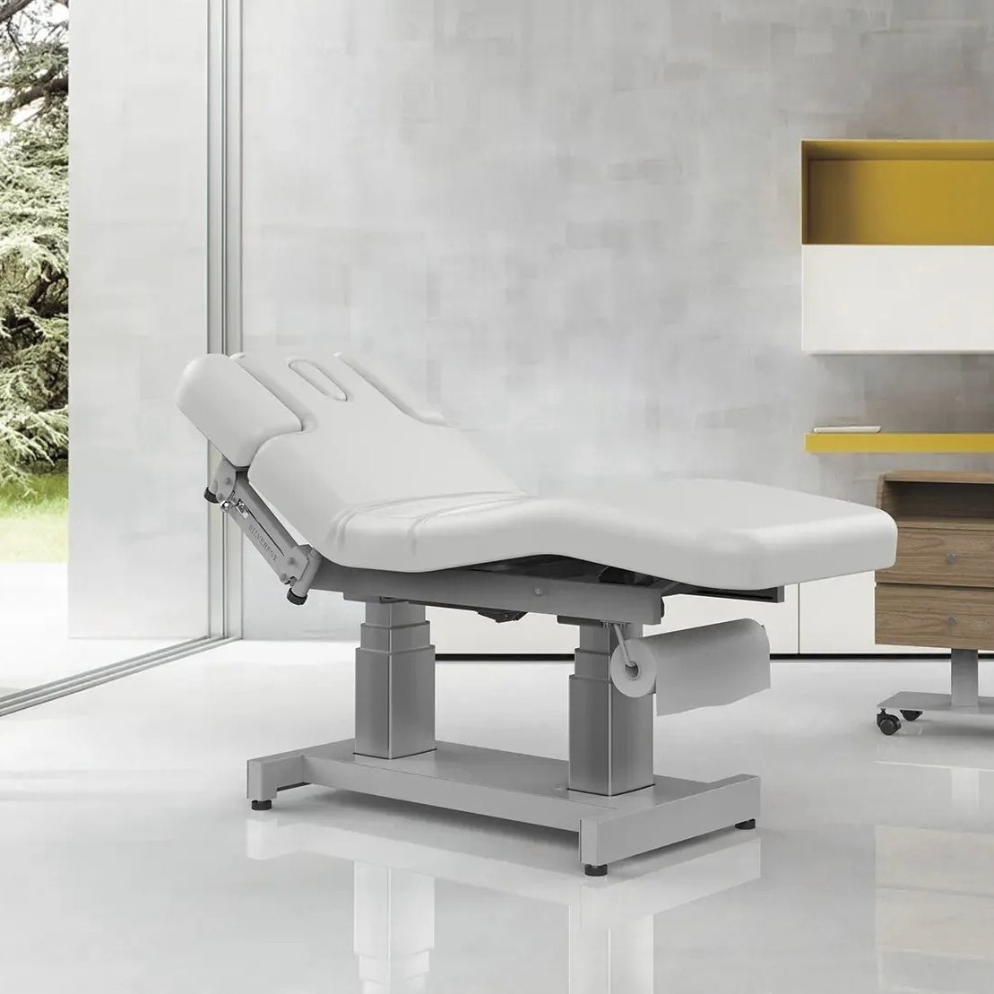 Electric massage table - 2266 - Silverfox Corporation Limited - steel ...