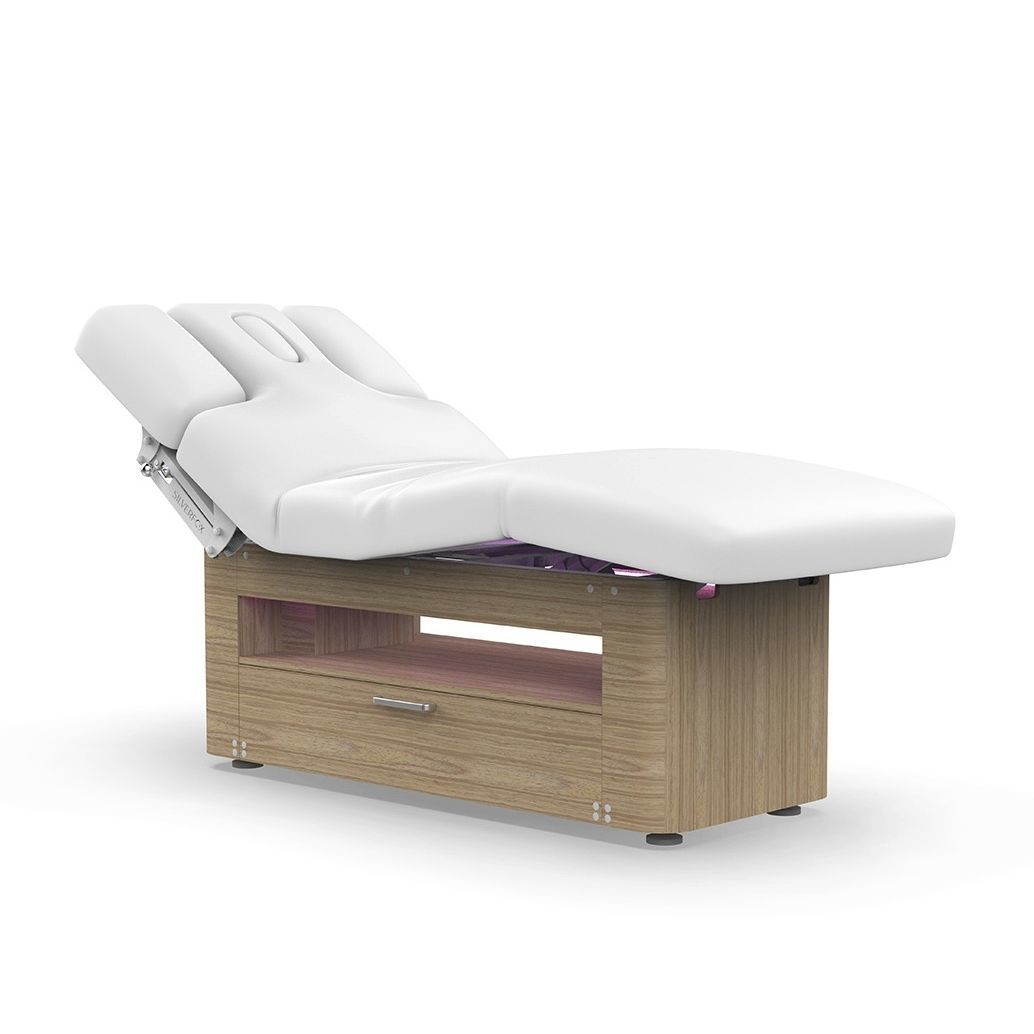 Electric massage table - 2284 - Silverfox Corporation Limited - leather ...