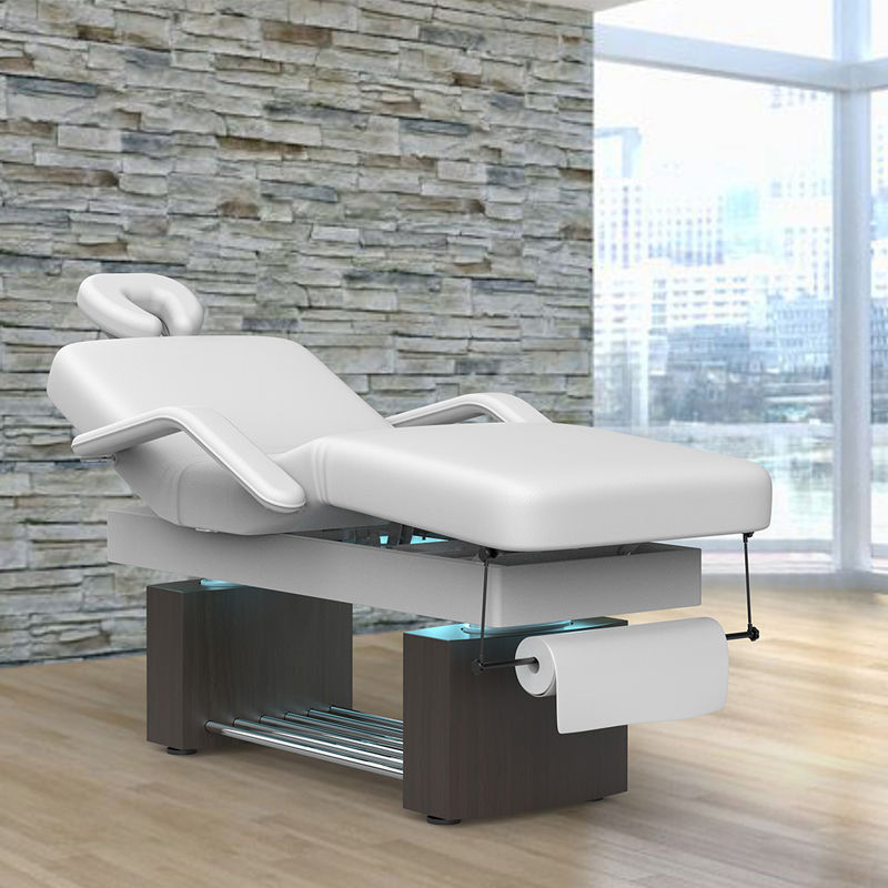 Electric massage table - 2341 - Silverfox Corporation Limited - leather ...