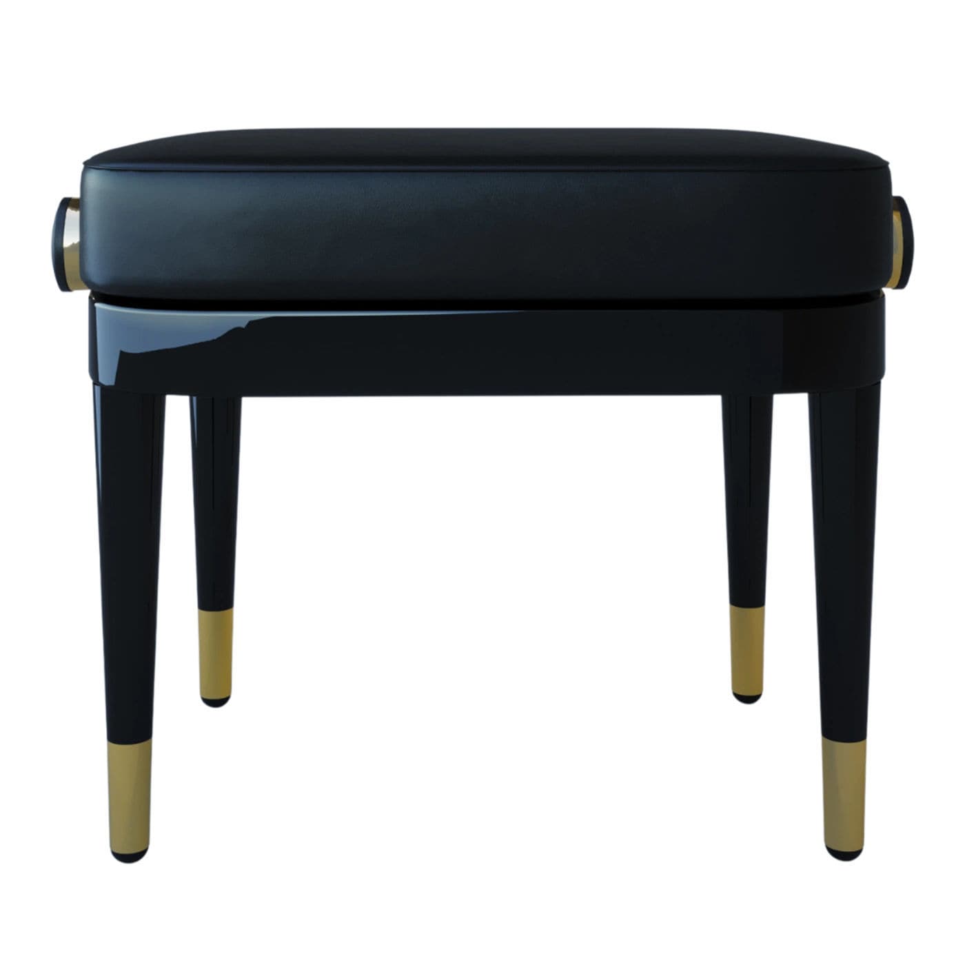Contemporary piano stool - LALA - KAUNUS DESIGN, S.L. - leather ...