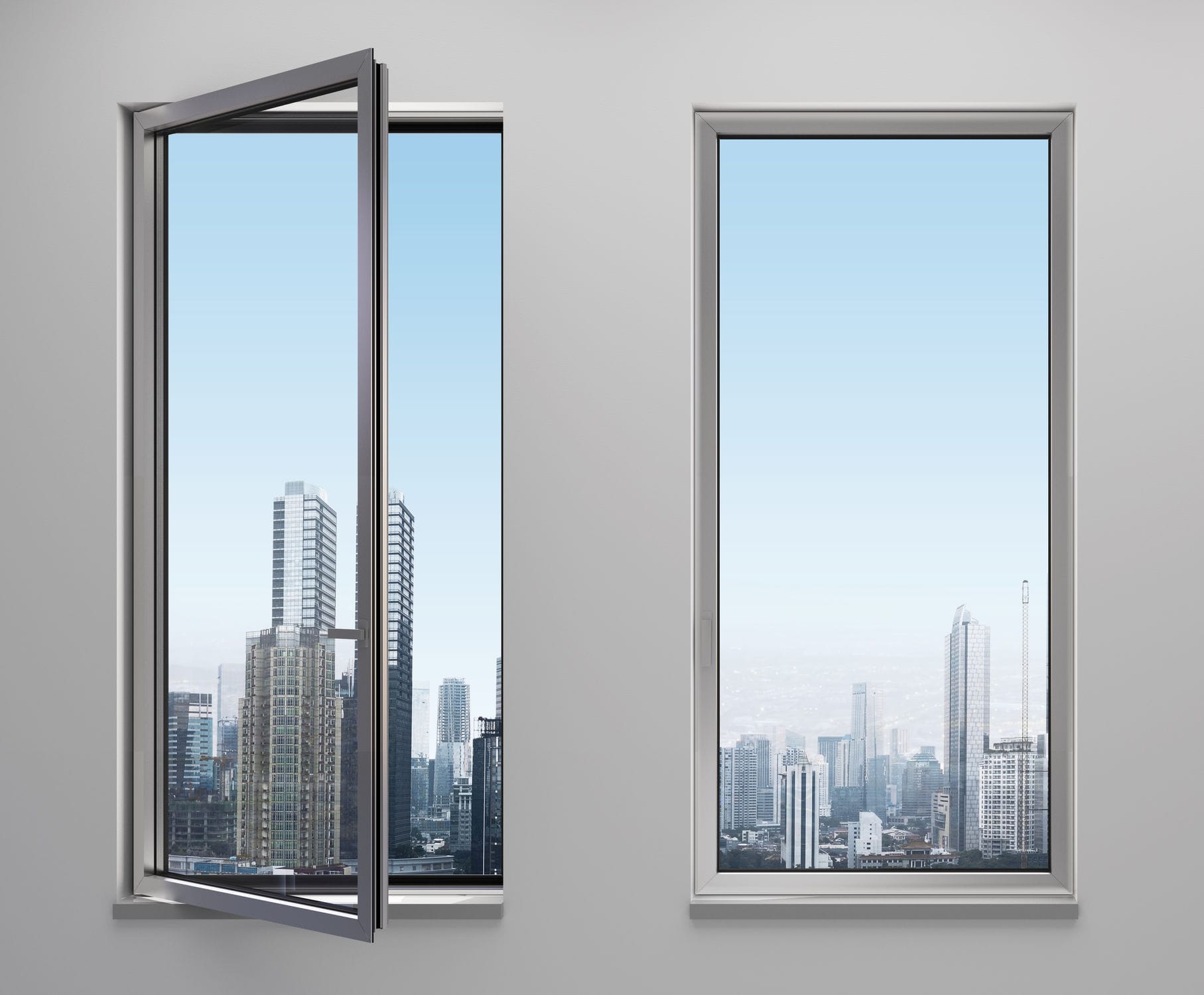 Tilt-and-turn window - RABEL 8400 - RABEL SYSTEMS - aluminum / double ...