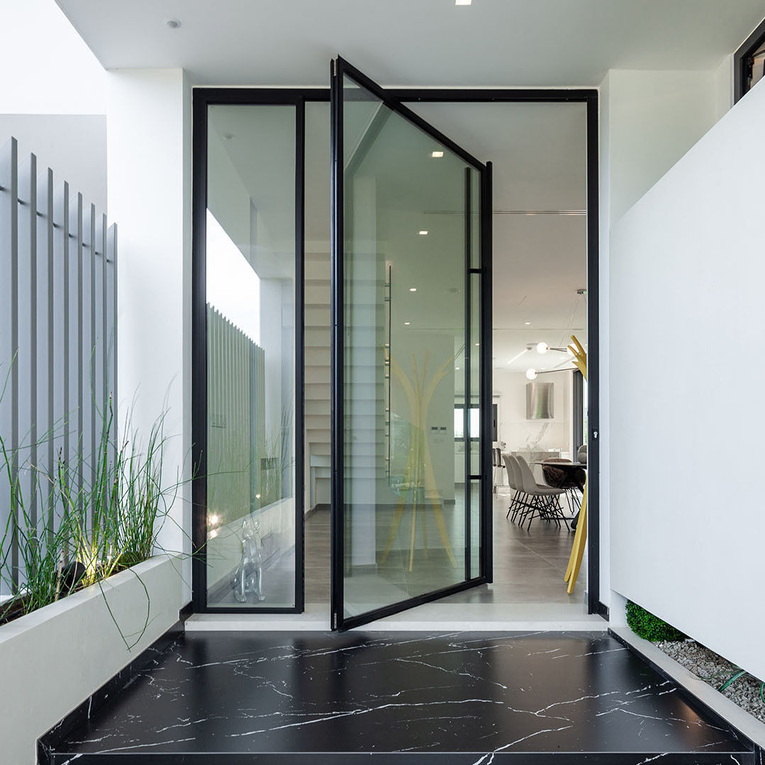 Exterior door - RABEL 8700 - RABEL SYSTEMS - composite / sliding ...