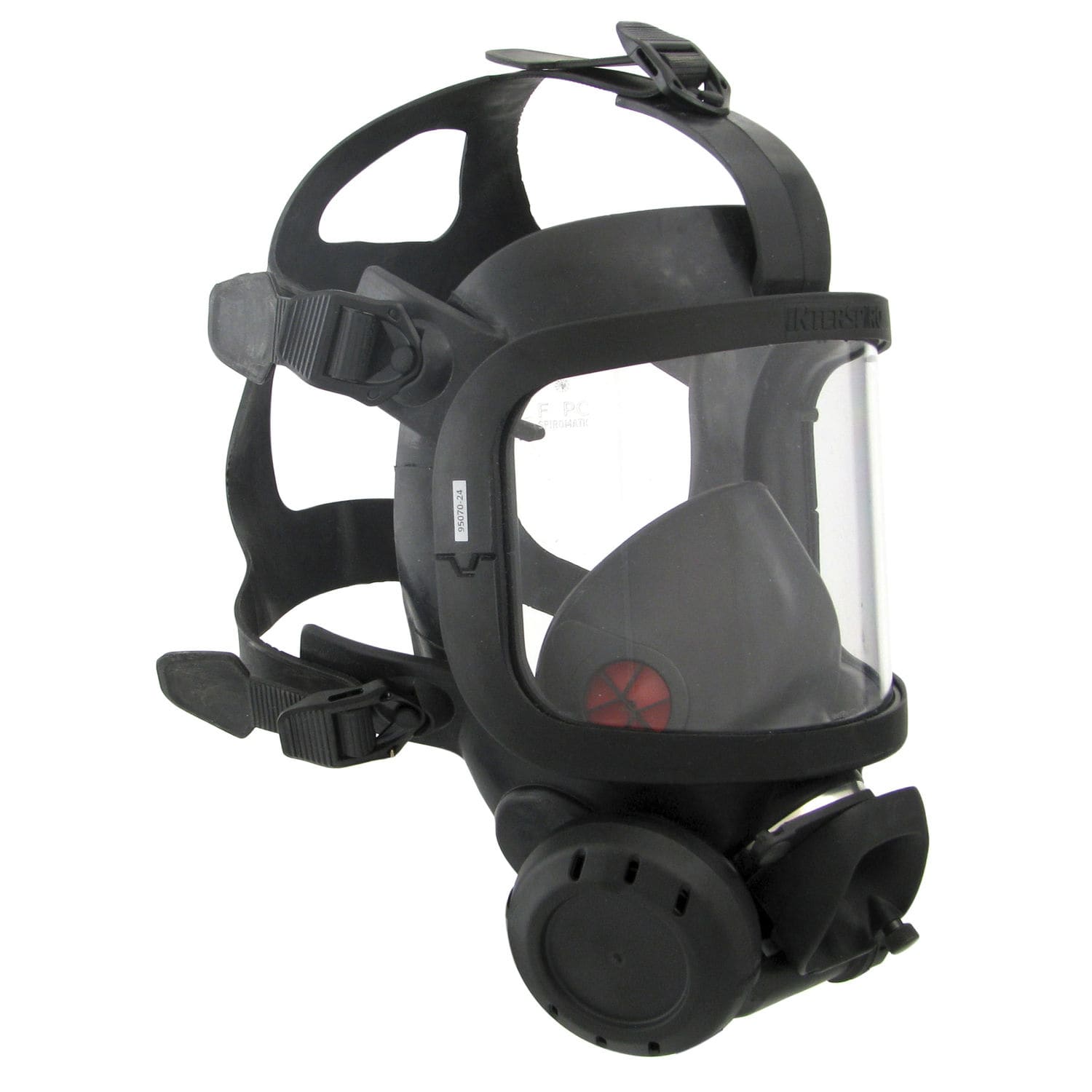 Respirator mask with valve - S-FB - Interspiro - filter / full-face