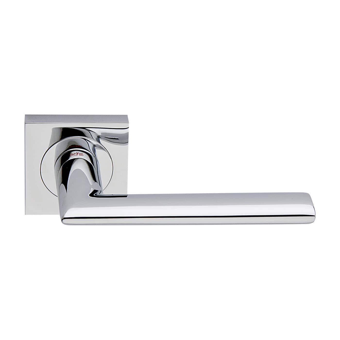 Door handle - VERONA QUAD - RDS - chrome-plated brass / contemporary ...